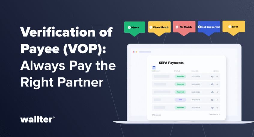 Your SEPA Payments Just Got Safer: Introducing Verification of Payee (VoP) - Wallter - Better ...